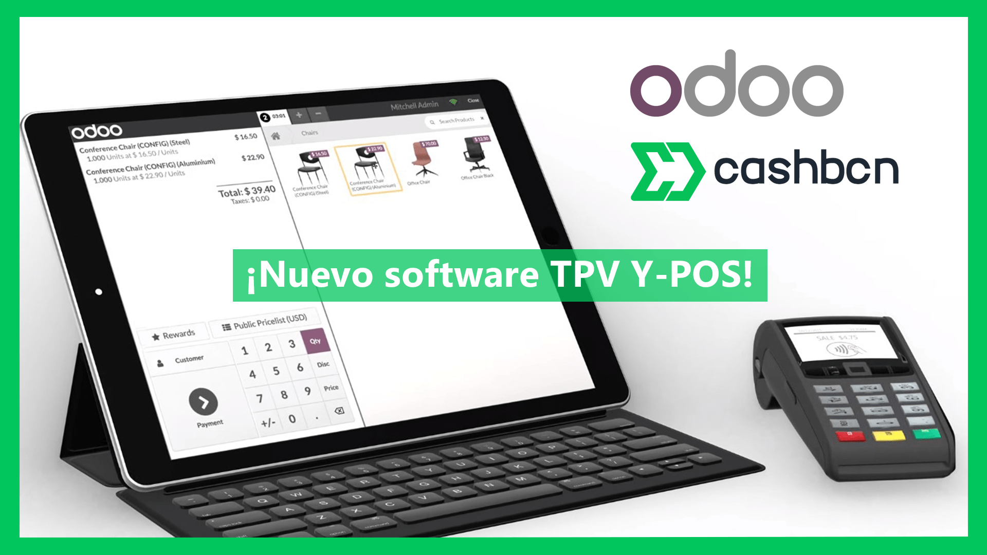 Nuevo software TPV Y-POS - cashbcn